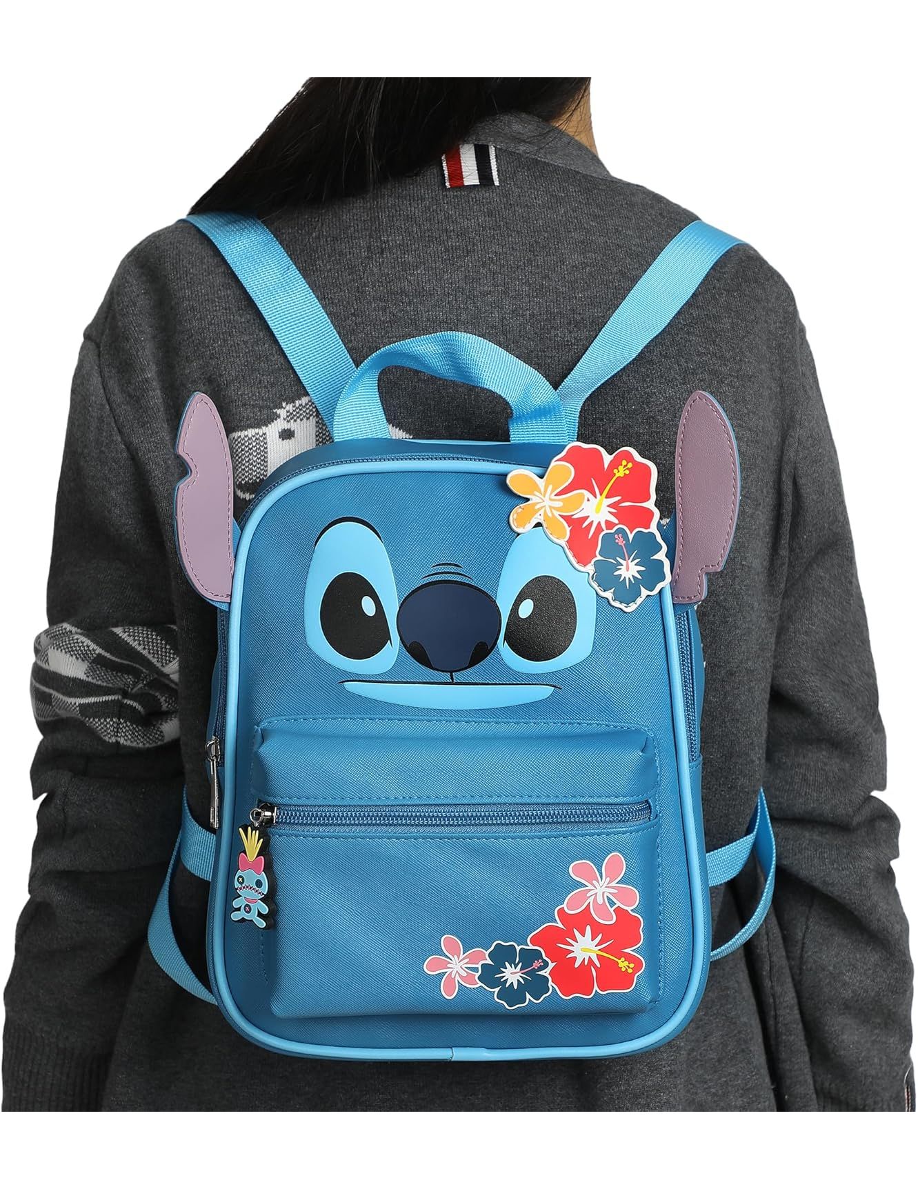 Maleta Mini Bioworld Disney's Stitch Big Face Ears 3D cómpralo por ...